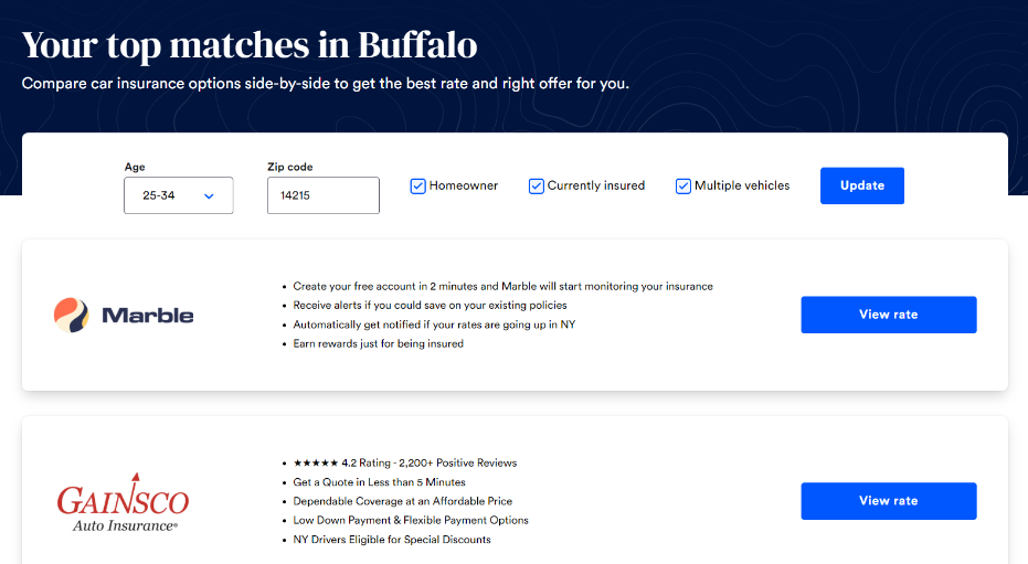 Bankrate Insurance Review - Rate Retriever